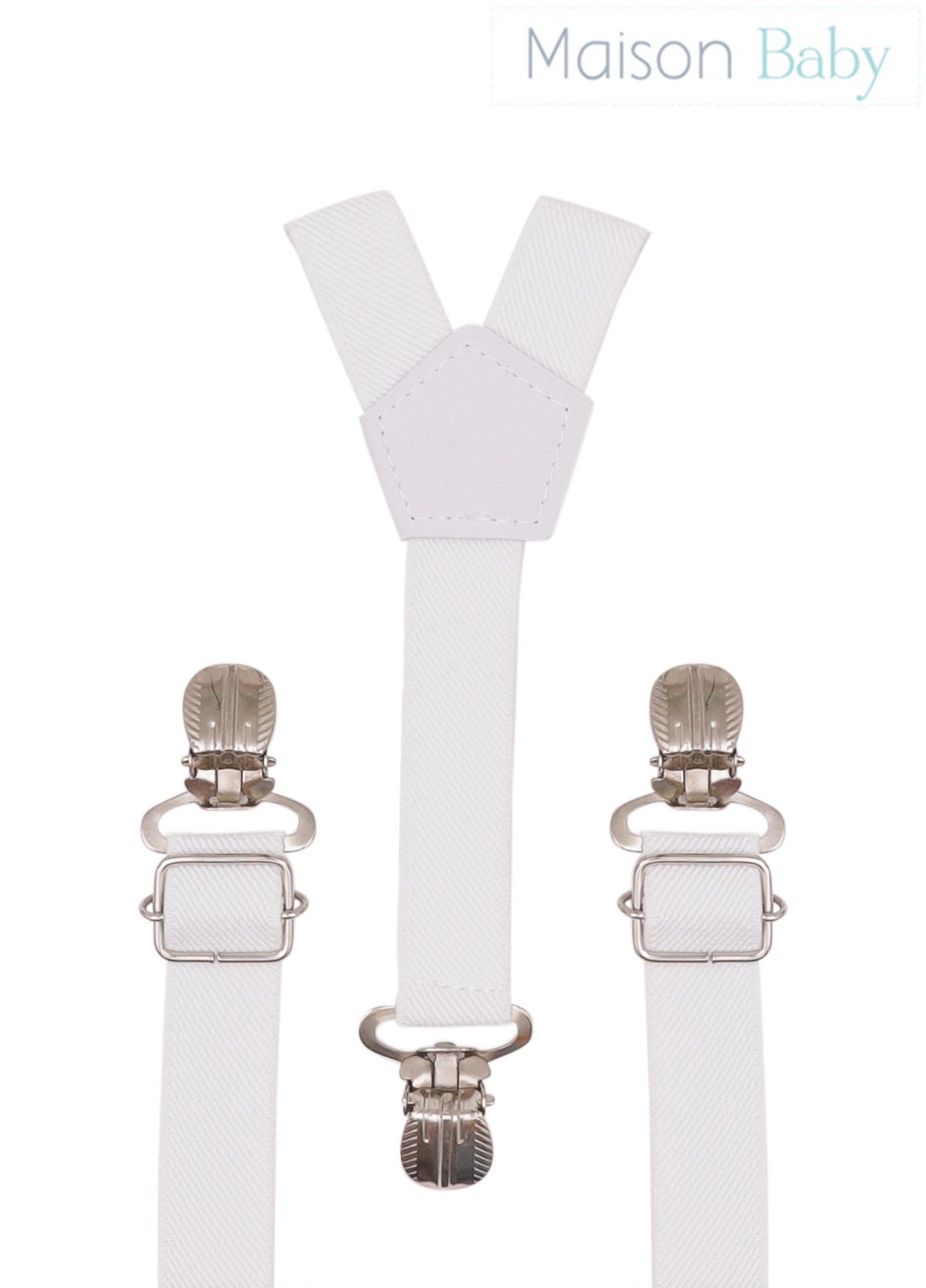 Suspensório Infantil - Branco - Maison Baby