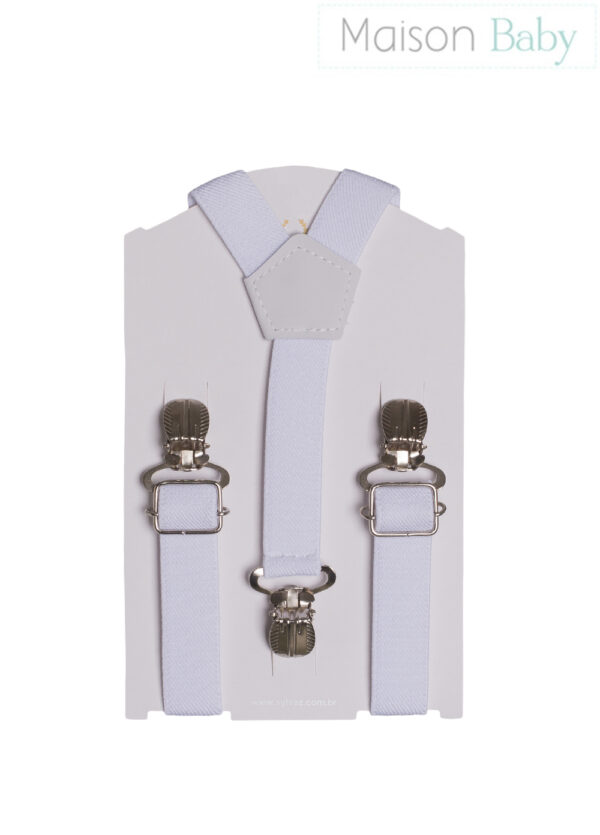 Suspensório Infantil - Branco - Maison Baby